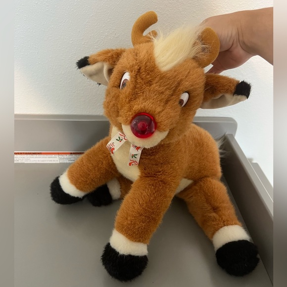 Holiday | Vintage Rudolph Stuffed Animal Plush Christmas | Poshmark
